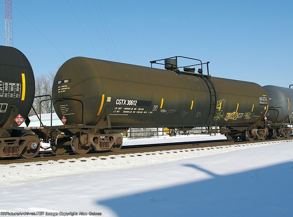 CGTX Tank Car 30612